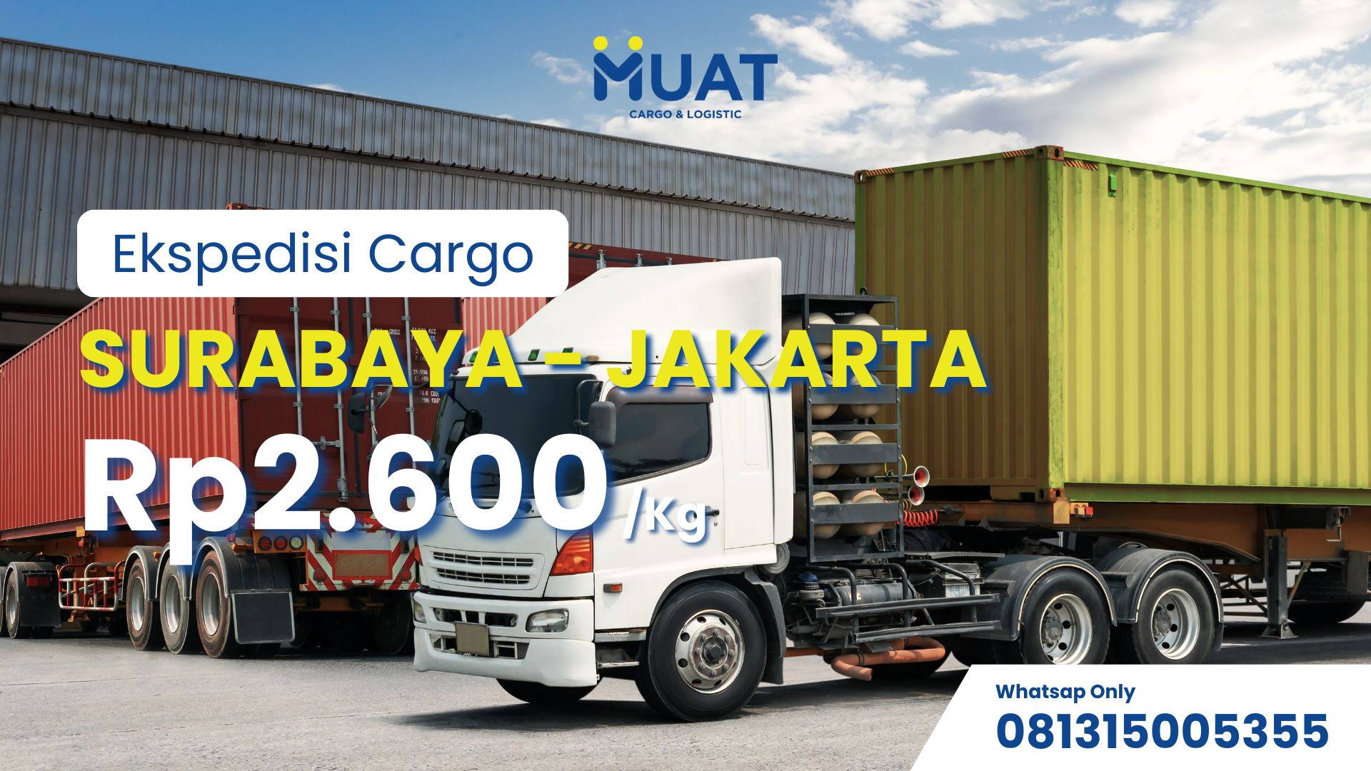 Ekspedisi Surabaya Jakarta Rp2.600/Kg Bisa Dijemput